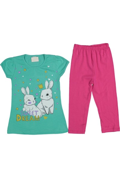 Büyümüş Baby Kids Tavşanlı Kız Çocuk Taytlı Takım