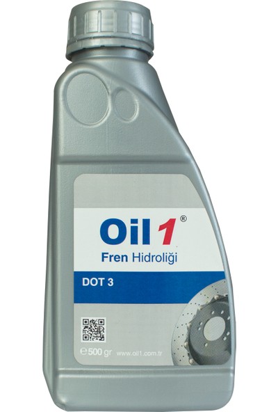 Oil1 Firen Hidroliği Dot 3 500 ml 2022 Oil1 Firen Hidroliği Dot 3 500 ml 2022