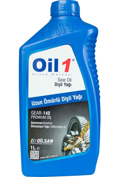 OIL140 Dişli Yağı 1 Lt 2022