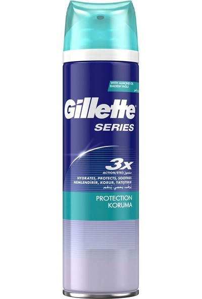 Gillette Traş Köpüğü Serıes Protectıon Koruma 200 Ml Gillette Traş Köpüğü Serıes Protectıon Koruma 200 Ml