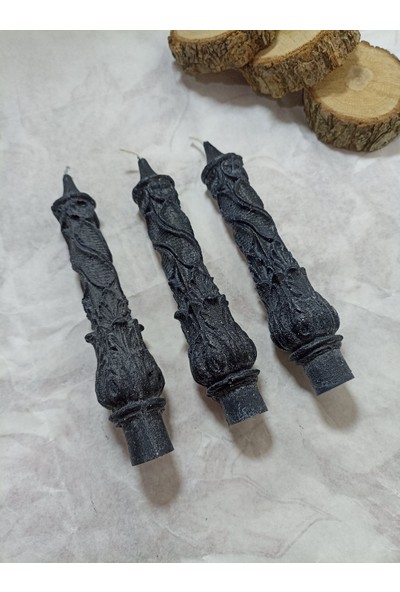 Decobe 3 Lü Şans Mumu 15 cm Decobe 3 Lü Şans Mumu 15 cm