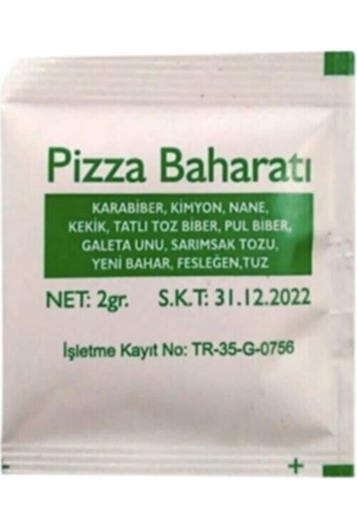 Arda Gıda Stick Pizza Baharatı 700 Ad. (1,5 Gr)