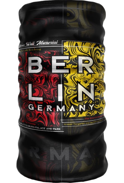 E-Taktik GErmany Berlin Turizm Extreme Buff Bandana Boyunluk Maske Saç Bandı E-Taktik GErmany Berlin Turizm Extreme Buff Bandana Boyunluk Maske Saç Bandı
