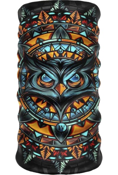 E-Taktik ® Extreme Ethnic Owl Buff Boyunluk Maske Bandana Balaclava E-Taktik ® Extreme Ethnic Owl Buff Boyunluk Maske Bandana Balaclava