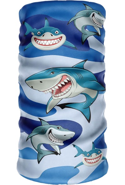 E-Taktik ® Extreme Shark Buff Boyunluk Maske Bandana Balaklava E-Taktik ® Extreme Shark Buff Boyunluk Maske Bandana Balaklava