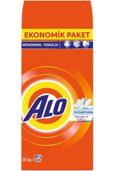 Alo Matik Toz Çamaşır Deterjanı 10KG Beyazlar ve Renkliler (66 Yıkama) Alo Matik Toz Çamaşır Deterjanı 10KG Beyazlar ve Renkliler (66 Yıkama)
