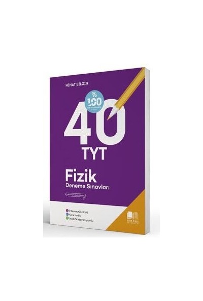 Nihat Bilgin Yayıncılık Nihat Bilgin 40 Tyt Fizik Deneme Sınavları Nihat Bilgin Yayıncılık Nihat Bilgin 40 Tyt Fizik Deneme Sınavları