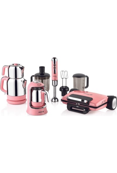 Korkmaz A1813 Manolya 14 Parça Elektronik Çeyiz Set Korkmaz A1813 Manolya 14 Parça Elektronik Çeyiz Set