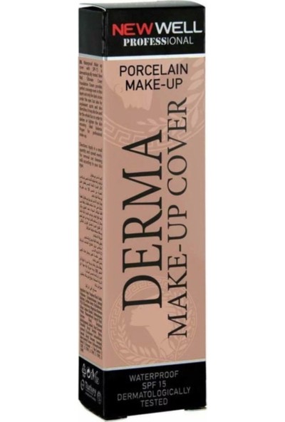 New Well Derma Makeup Cover Yoğun Kapatıcı Fondöten No:01 ( Gold ) New Well Derma Makeup Cover Yoğun Kapatıcı Fondöten No:01 ( Gold )