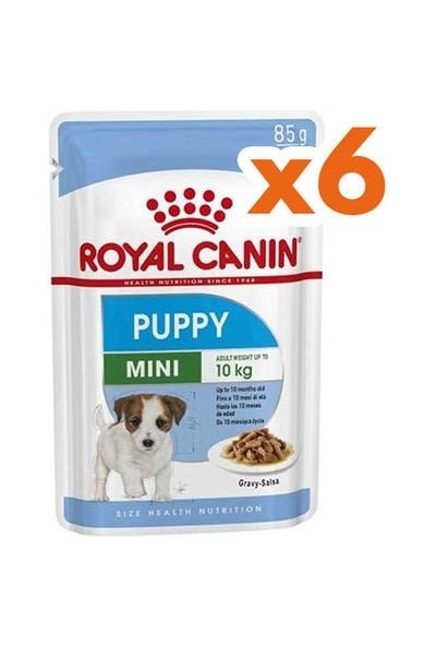 Royal Canin Pouch Puppy Mini Yavru Köpek Yaş Maması 85 gr x 6 Adet Royal Canin Pouch Puppy Mini Yavru Köpek Yaş Maması 85 gr x 6 Adet