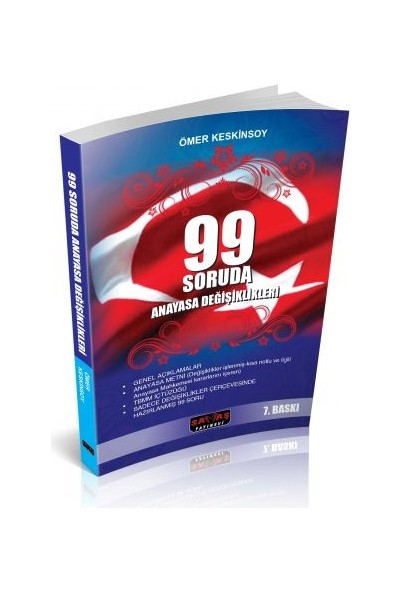 99 Soruda Anayasa Değişiklikleri Savaş Yayınları