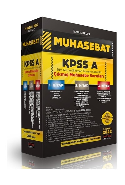 Savaş Yayınevi Muhasebat KPSS A Muhasebe Çıkmış