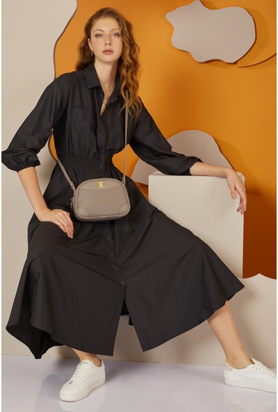 Pierre Cardin Print Vizon Kadın Çapraz Çanta 05PO22Y1534-P V Pierre Cardin Print Vizon Kadın Çapraz Çanta 05PO22Y1534-P V