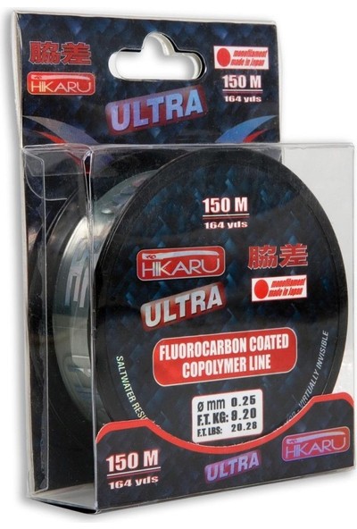 Lineaeffe Hıkaru Ultra Floro Carbon 150MT Misine Lineaeffe Hıkaru Ultra Floro Carbon 150MT Misine