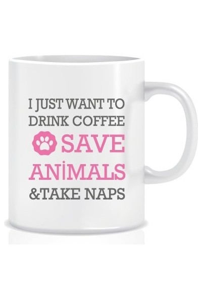 Altın Pati Hayvanları Kurtarmak Tasarım Kupa Altın Pati Hayvanları Kurtarmak Tasarım Kupa