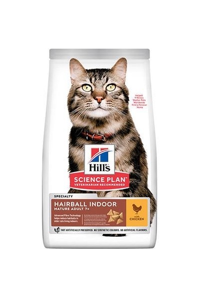 Hills Mature Hairball Tüy Yumağı Kontrol Yaşlı Kedi Maması 1,5 kg Hills Mature Hairball Tüy Yumağı Kontrol Yaşlı Kedi Maması 1,5 kg