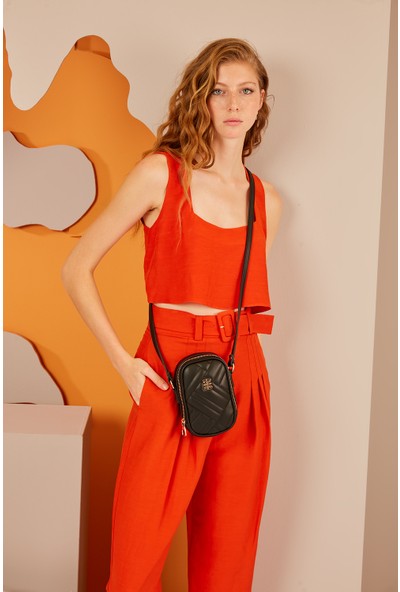 Pierre Cardin Siyah Kadın Çapraz Çanta 05PO22Y1614-LSAK S