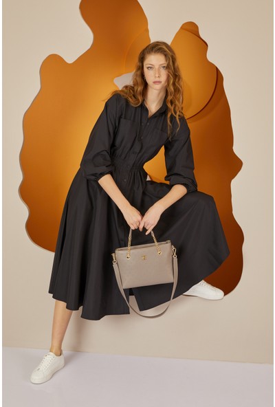 Pierre Cardin Floater Vizon Kadın Omuz Çantası 05PO22Y1561-F V Pierre Cardin Floater Vizon Kadın Omuz Çantası 05PO22Y1561-F V