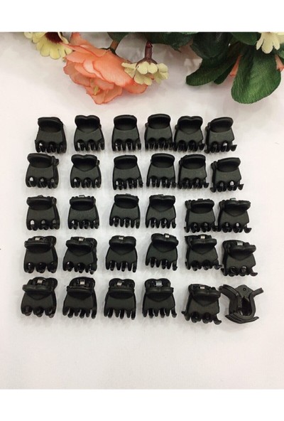 Çelik Online Kırılmaz Mat Renk Küçük Mandal Toka 30 Adet Çelik Online Kırılmaz Mat Renk Küçük Mandal Toka 30 Adet