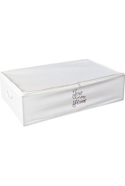 YUNUSOĞLU HOME Mega Boy Baza Altı Desenli Beyaz Renk Baskılı Hurç 74 x 46 x 22 cm YUNUSOĞLU HOME Mega Boy Baza Altı Desenli Beyaz Renk Baskılı Hurç 74 x 46 x 22 cm
