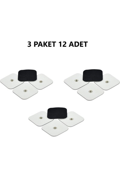 Cathay Tens Pedi Elektrodu Çıtçıtlı 12 Adet ( 3 Paket) Cathay Tens Pedi Elektrodu Çıtçıtlı 12 Adet ( 3 Paket)