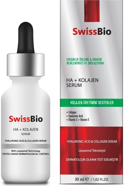 SwissBio Ha+Kolajen Serum 30 ml