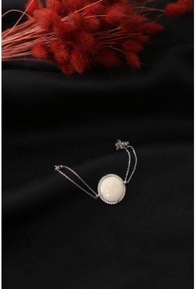 Han Sedef Taşlı 925 Ayar Gümüş Bileklik