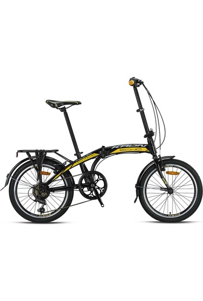 Kron Fold 3.0 20 Mtb Katlanır Bisiklet 7 Vites V Fren Siyah Gri Sarı(Çelik Bagaj Pvc Çamurluk) Kron Fold 3.0 20 Mtb Katlanır Bisiklet 7 Vites V Fren Siyah Gri Sarı(Çelik Bagaj Pvc Çamurluk)