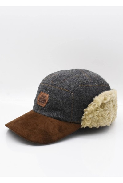 Külah 10-14 Yaş Kürklü Kışlık Outdoor Çocuk Kep Şapka Külah 10-14 Yaş Kürklü Kışlık Outdoor Çocuk Kep Şapka