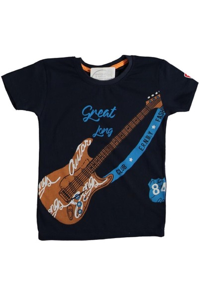 Eren Bey Erkek Çocuk Baskılı T-Shirt