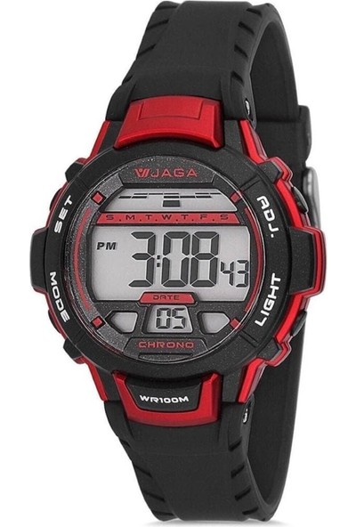 Jaga M1048-0AGA-MS Dijital Kol Saati