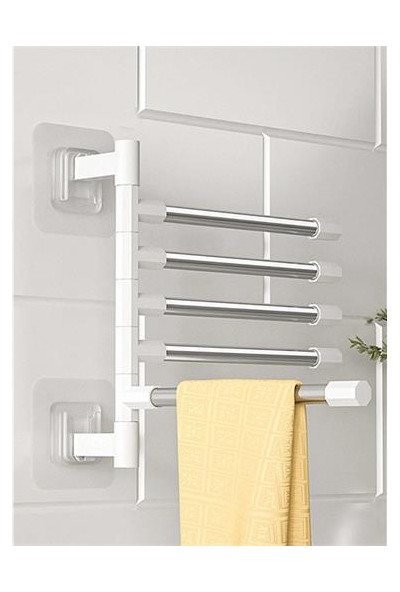 Homecare Virginia 180 Derece 5 Pinli Banyo Mutfak Askısı 716058