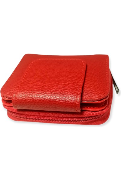 Girist Bordo Renk Bayan Cüzdan
