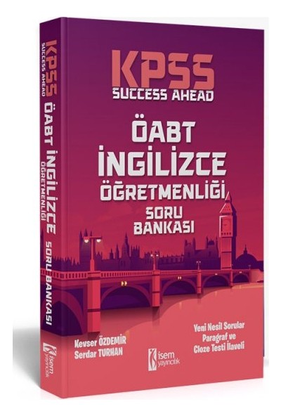 İSEM Yayıncılık KPSS ÖABT 2022 Ingilizce Öğretmenliği Success Ahead Soru Bankası İSEM Yayıncılık KPSS ÖABT 2022 Ingilizce Öğretmenliği Success Ahead Soru Bankası