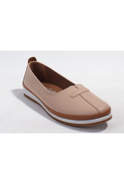 Dagoster DZA07-6312584 Bej Günlük Ortopedik Kadın Ayakkabı