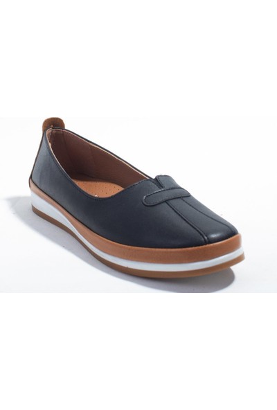 Dagoster DZA07-6312584 Siyah Günlük Ortopedik Kadın Ayakkabı