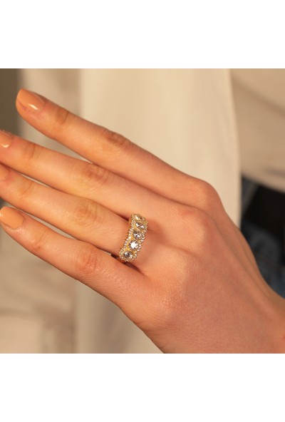 Adil Idil Kuyumculuk 14 Ayar Kalın Işlemeli Beştaş