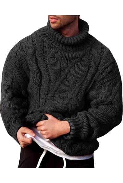 Palyshery Erkek Günlük Uzun Kollu Jumper Kazak (Yurt Dışından) Palyshery Erkek Günlük Uzun Kollu Jumper Kazak (Yurt Dışından)