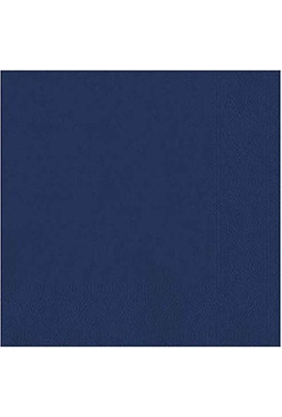 Barış Süs Peçete Düz Renkli 33X33 Lacivert 20 Li