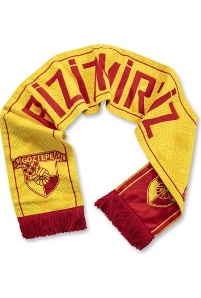 Goztepe Biz Izmir'iz Dokuma Atkı