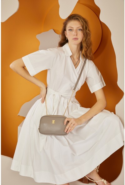 Pierre Cardin Vizon Kadın Çapraz Çanta 05PO22Y1563-LSA V