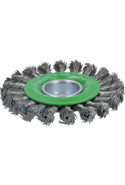 Bosch - X-Lock - Heavy Serisi Inox Için Burgulu Yuvarlak Fırça 115*0,5 mm Bosch - X-Lock - Heavy Serisi Inox Için Burgulu Yuvarlak Fırça 115*0,5 mm