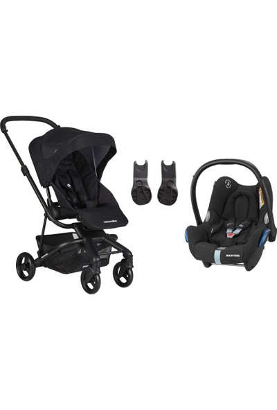 Easywalker Charley Travel Sistem Bebek Arabası - Night Black