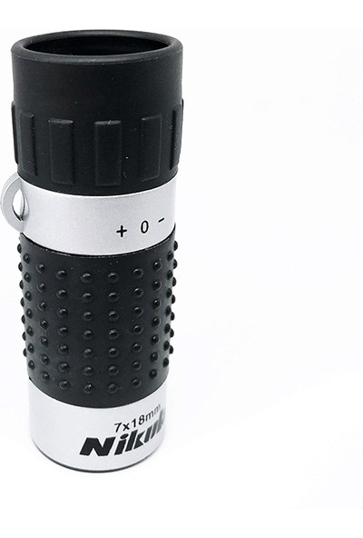 Nikula 7X18 Metal Kaplamalı,avuç Içi Tek Gözlü Monoküler Dürbün