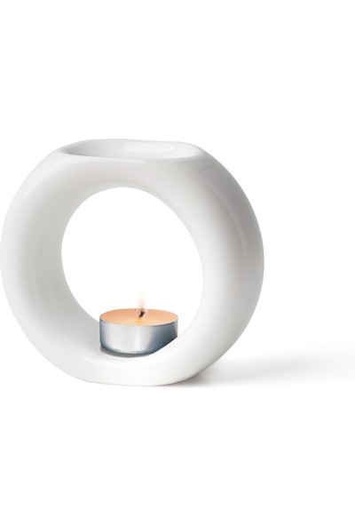O'Dore Seramik Yüzük Buhurdanlık (Mum Hediyeli)