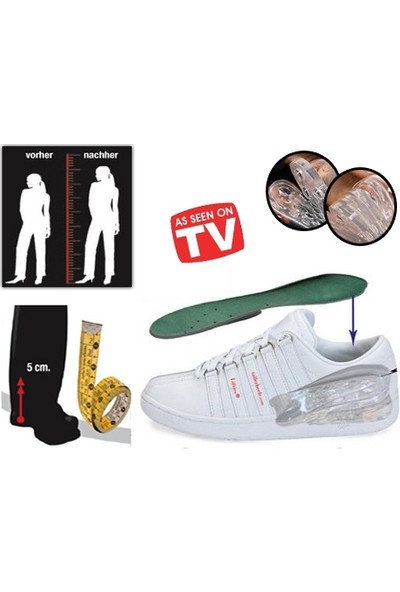 Ortopedik Boy Uzatıcı Silikon Tabanlık (10 Lu)- Ortopedik Boy Uzatıcı Silikon Tabanlık (10 Lu)-