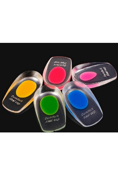 Şeffaf Topuk Dikeni Tabanlık Pembe-