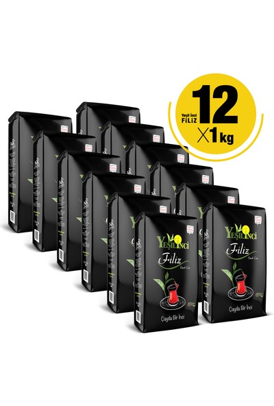 Yeşil İnci Yeşilinci Filiz Çay 12 kg Yeşil İnci Yeşilinci Filiz Çay 12 kg