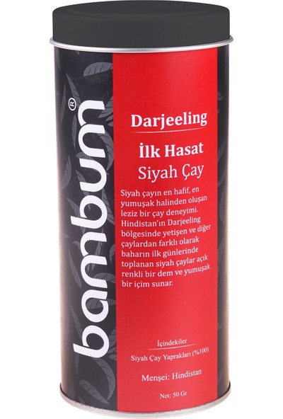Bambum Darjeeling Ilk Hasat 50 gr