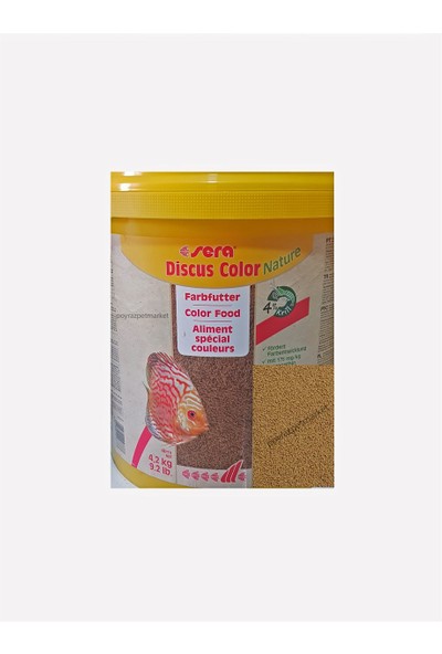 Sera Discus Color Nature 50 gr Balık Yemi Sera Discus Color Nature 50 gr Balık Yemi
